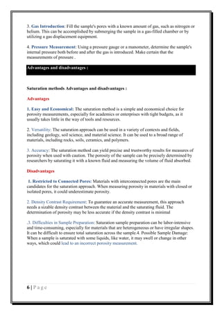 Practical Reservoir (Porosity ). pdf | PDF