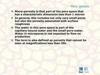 Porosity and permeability | PPT