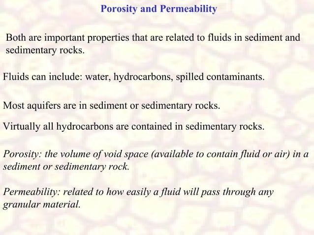 Porosity and permeability | PPT