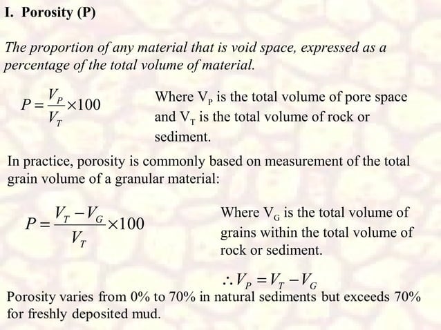 Porosity and permeability | PPT