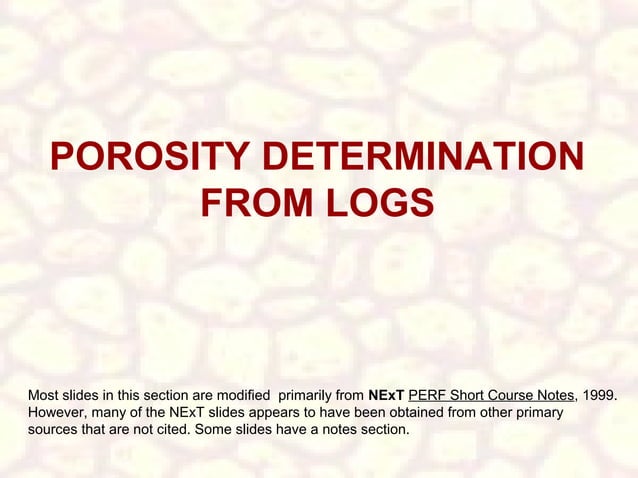 Porosity and permeability | PPT