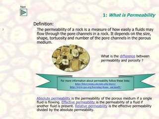 Porosity and permeability | PPT