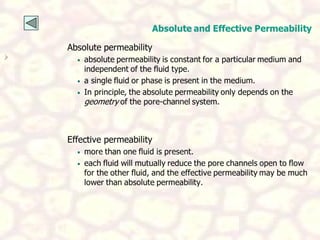Porosity and permeability | PPT