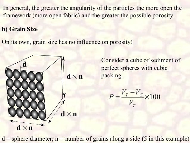 Porosity and permeability