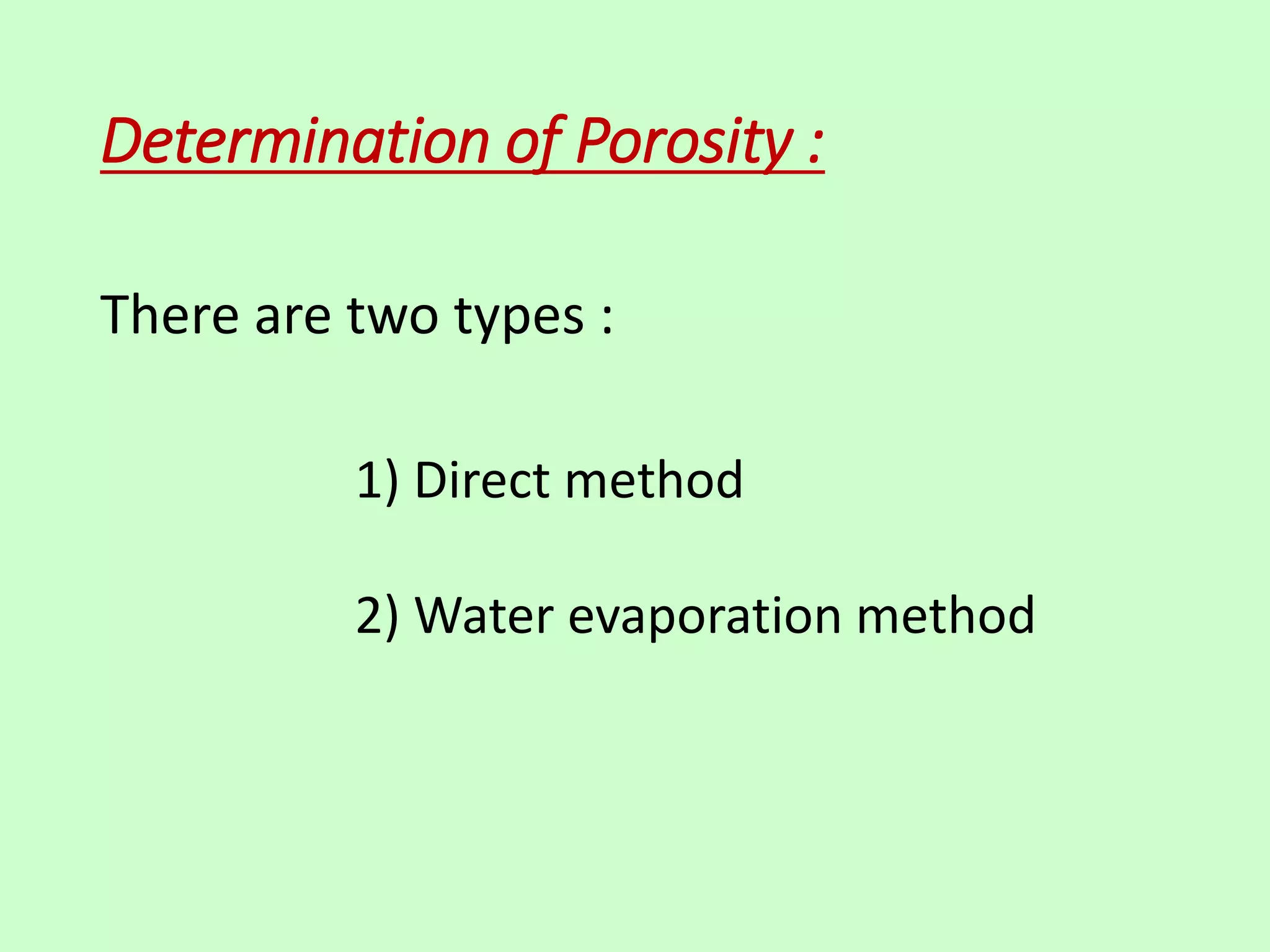 Porosity and types in geology based | PPTX