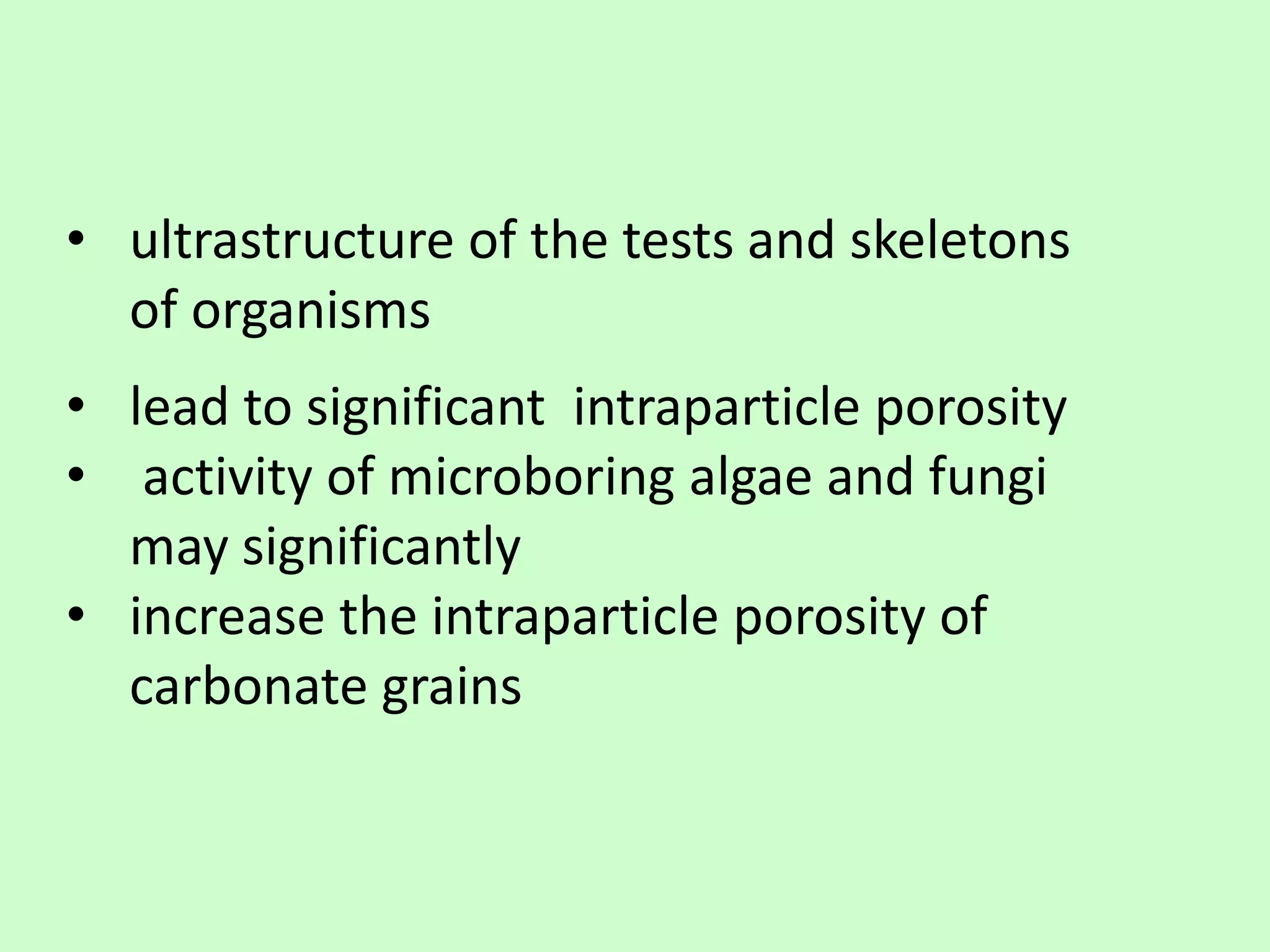 Porosity and types in geology based | PPTX