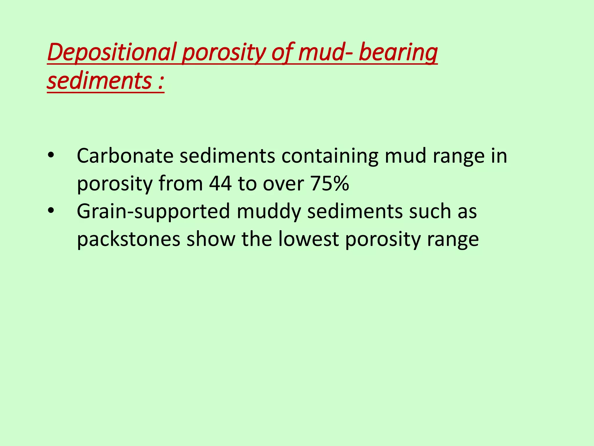 Porosity and types in geology based | PPTX