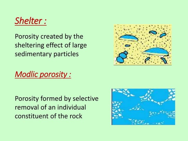Porosity and types in geology based | PPTX | Geology | Science