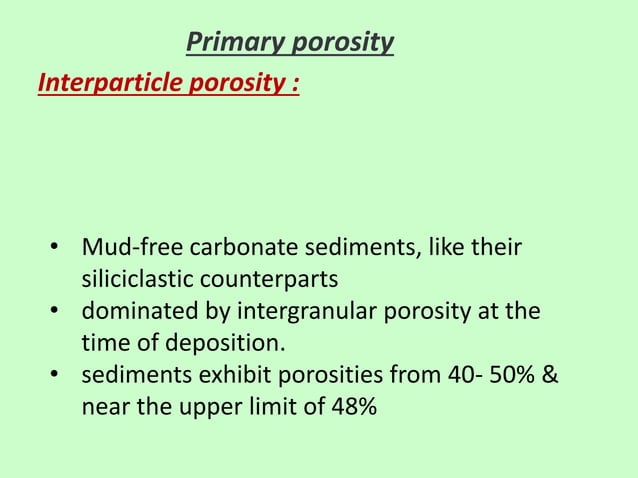 Porosity and types in geology based | PPTX | Geology | Science