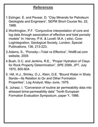 Porosity by saturation method | PDF