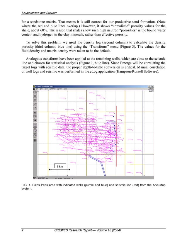 Porosity Prediction From Seismic Using Geostatistic Pdf