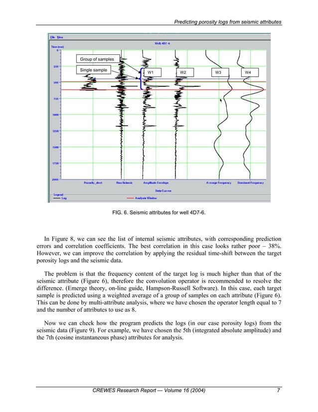 Porosity Prediction From Seismic Using Geostatistic Pdf