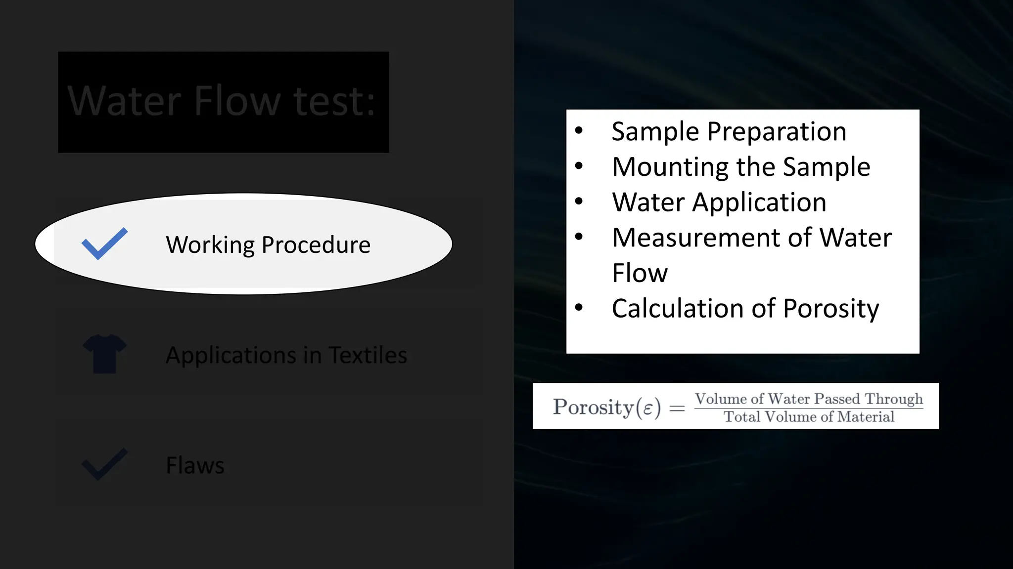 Methods Of Porosity Measurement And Testing Ppt