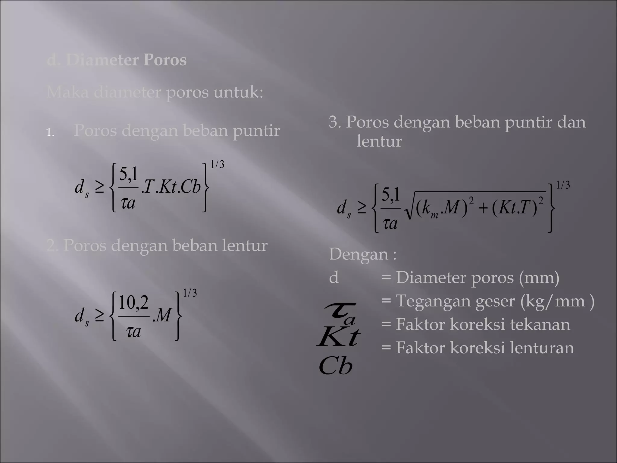 Poros present (elemen mesin) | PPT