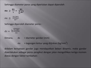 Poros present (elemen mesin) | PPT