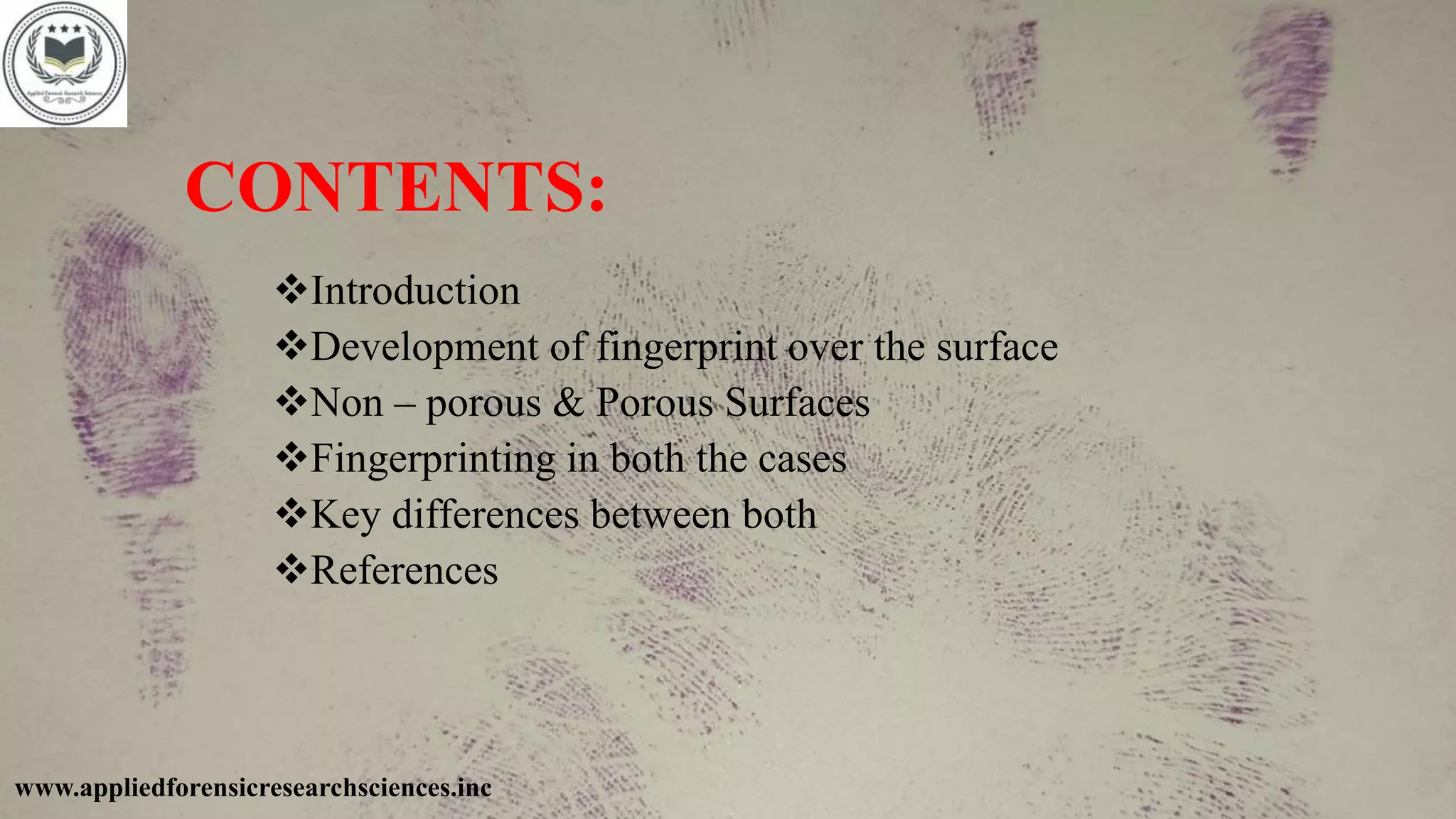 porous and non-porous surface | PPTX