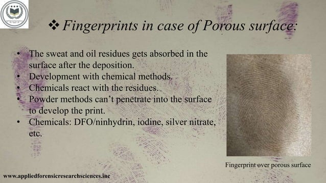 porous and non-porous surface | PPTX | Chemistry | Science