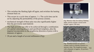 Porous Ceramics seminar and technical writing | PPT