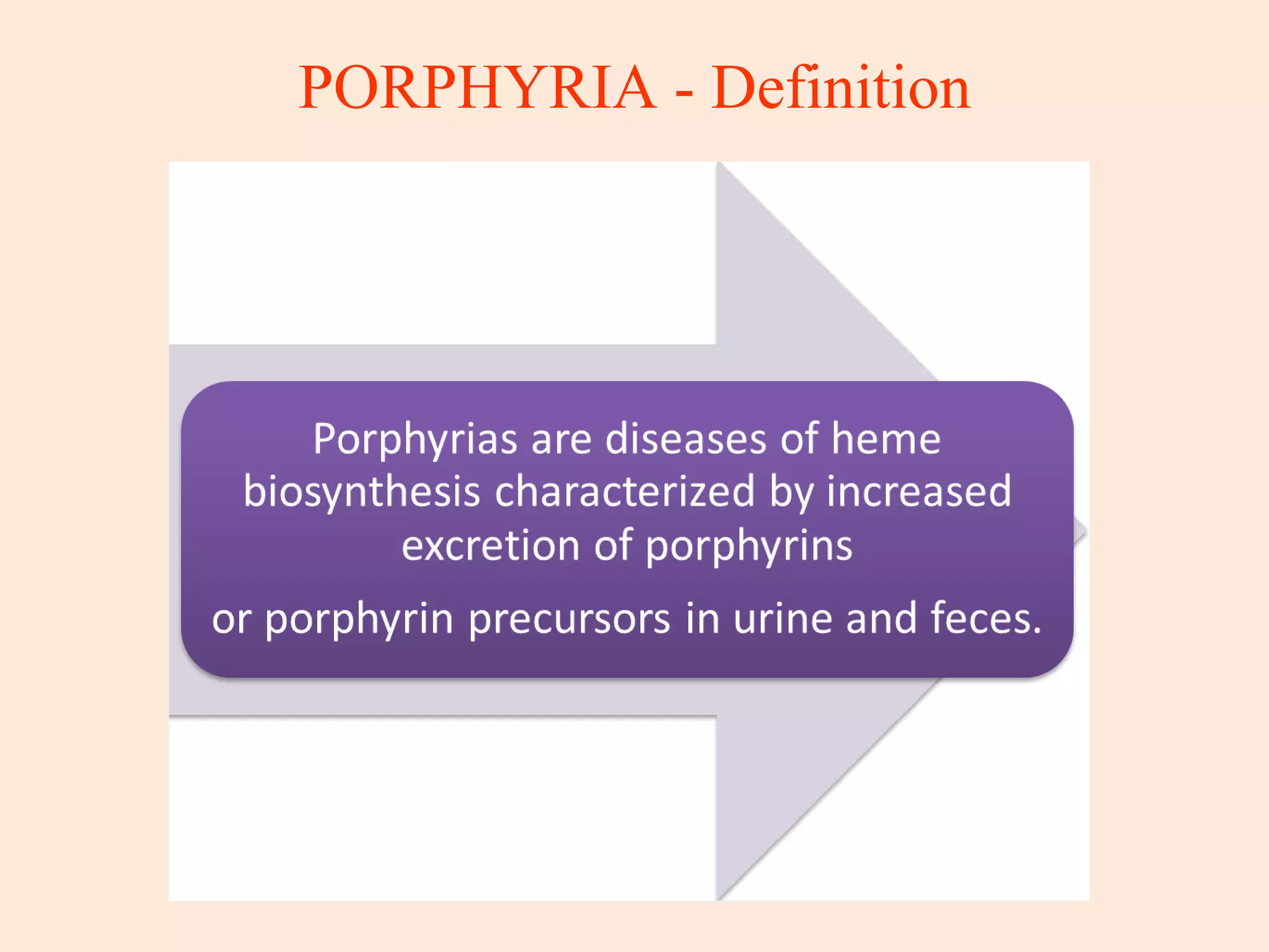 Porphyria | PPT