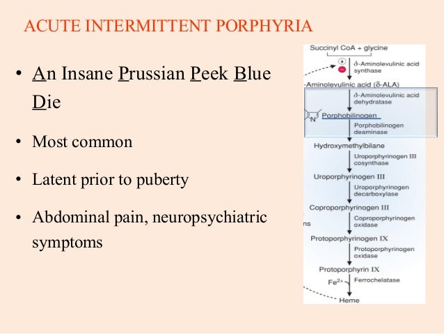 Porphyria