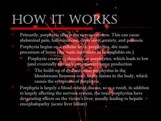 Porphyria | PPT