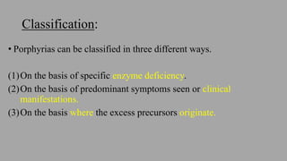 Porphyria | PPTX