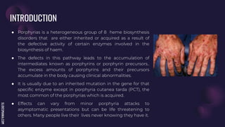 Porphyria .pptx