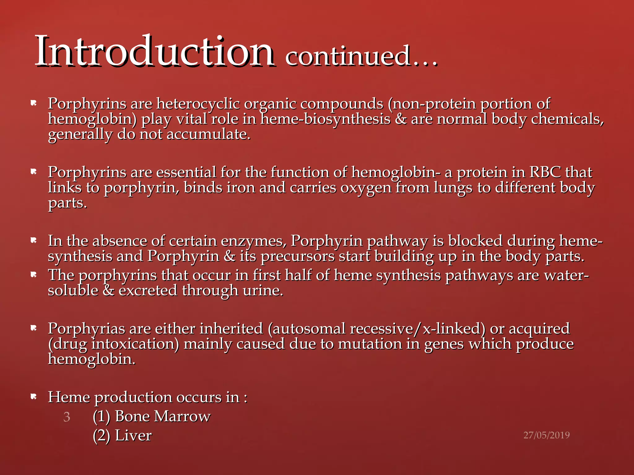 Porphyria | PPT