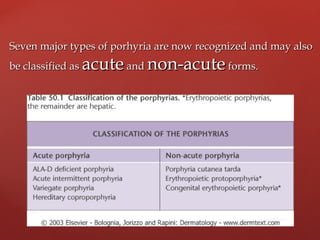 Porphyria | PPT