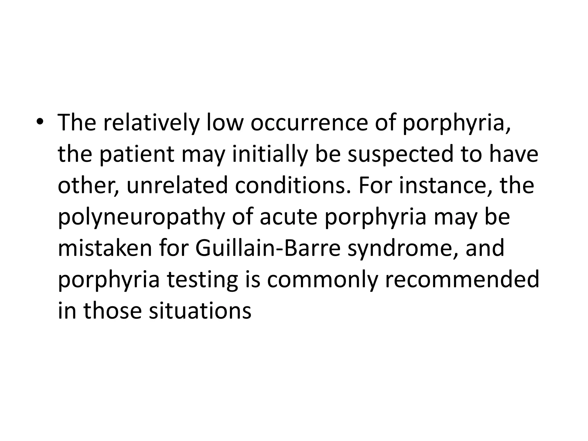 Porphyria the vampire disease | PPTX