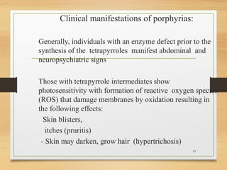 PORPHYRIAS 23.ppt