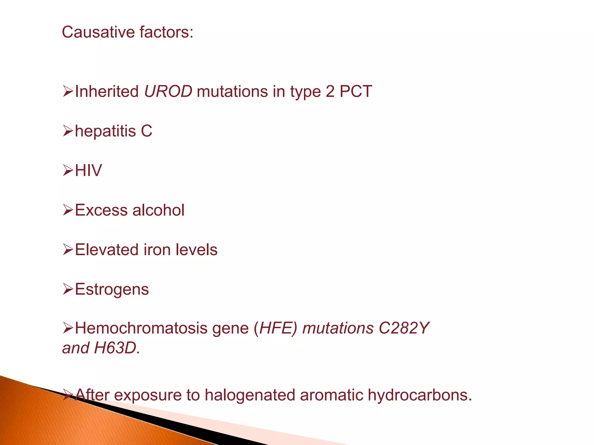 Porphyrias and lab diagnosis | PPTX