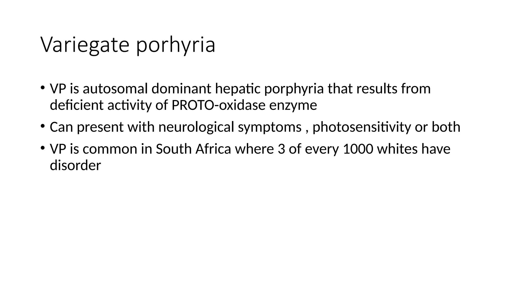 porphyrias pathogenesis by Dr Neel.pptx