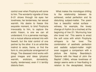 Porphyria’s lover | PPTX