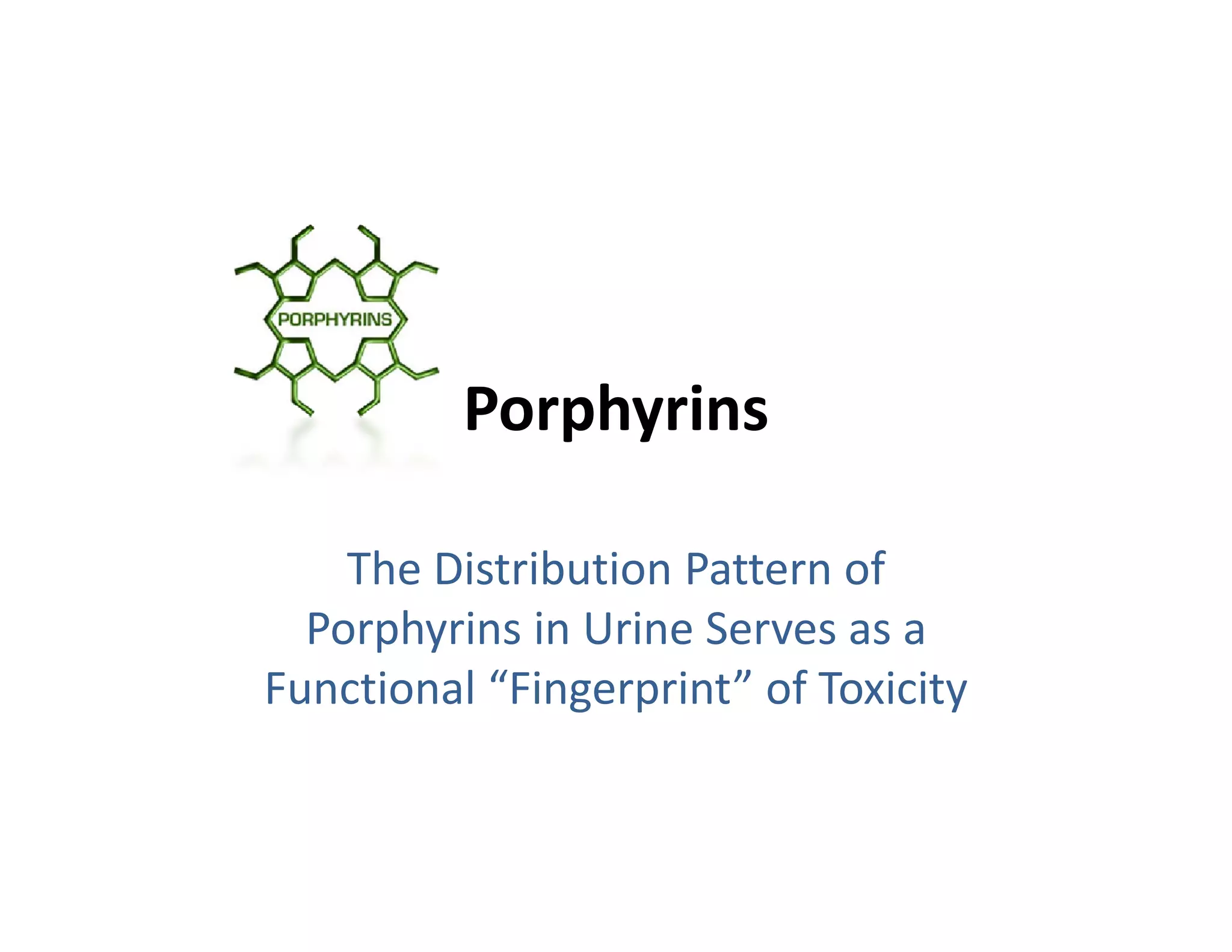 Porphyrins | PDF
