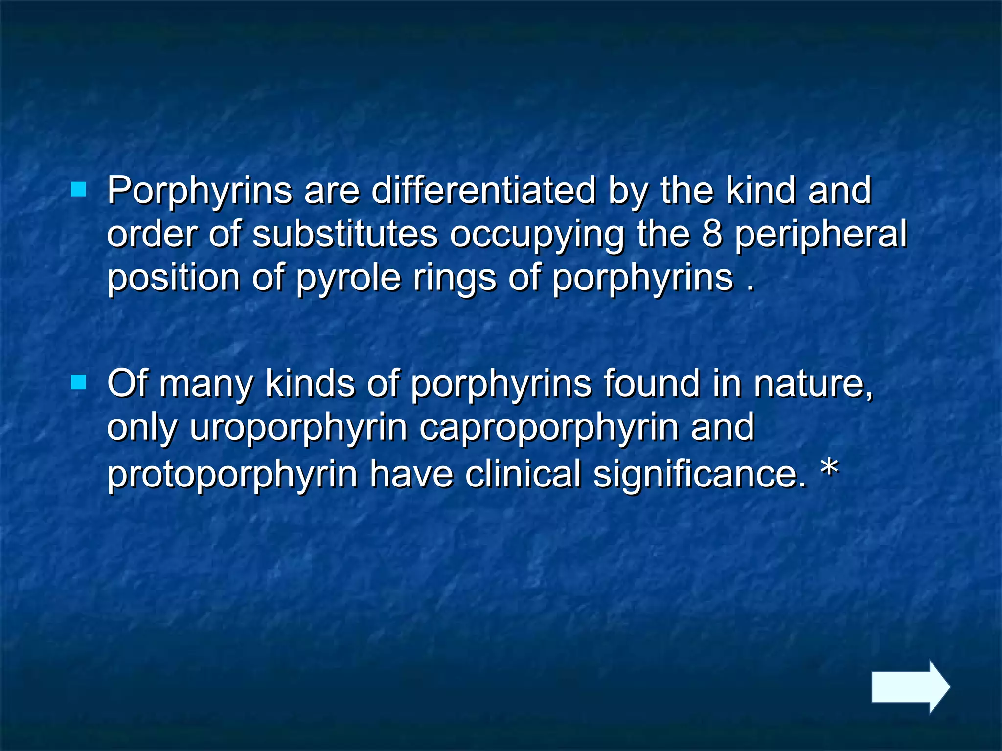 Porphyrins | PPT
