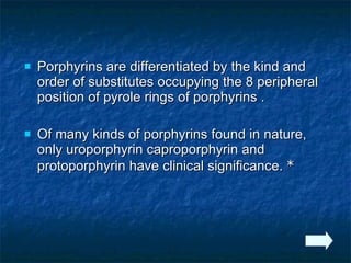 Porphyrins | PPT