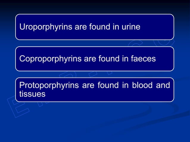Porphyrins, haemoglobin and bilirubin | PPTX | Genetics | Science