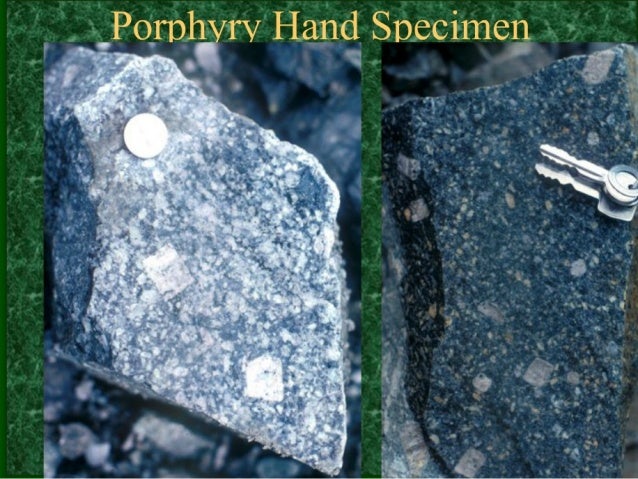 Porphyry copper deposits