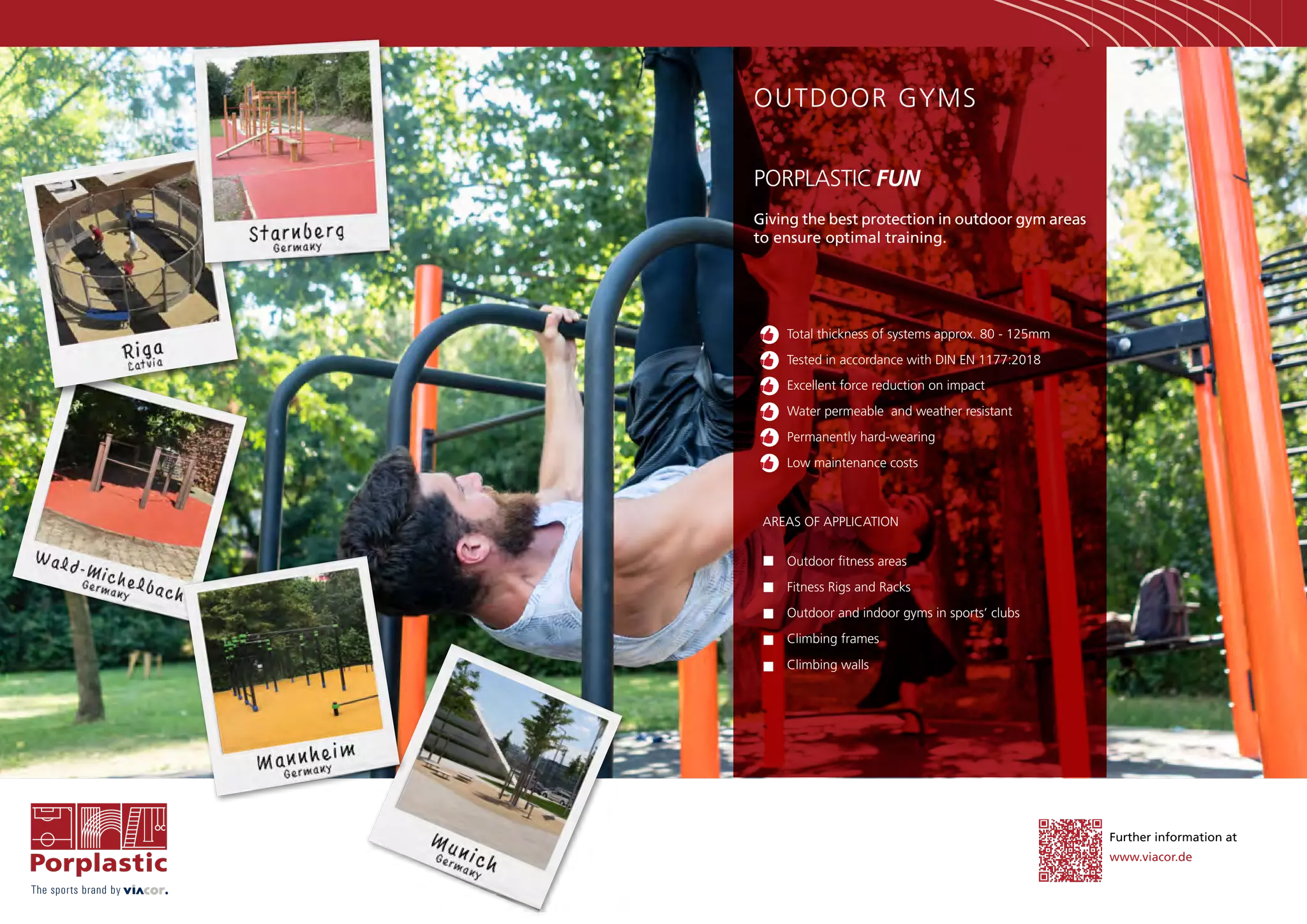 Porplastic FUN Fall Protection for Playgrounds and Sports | PDF