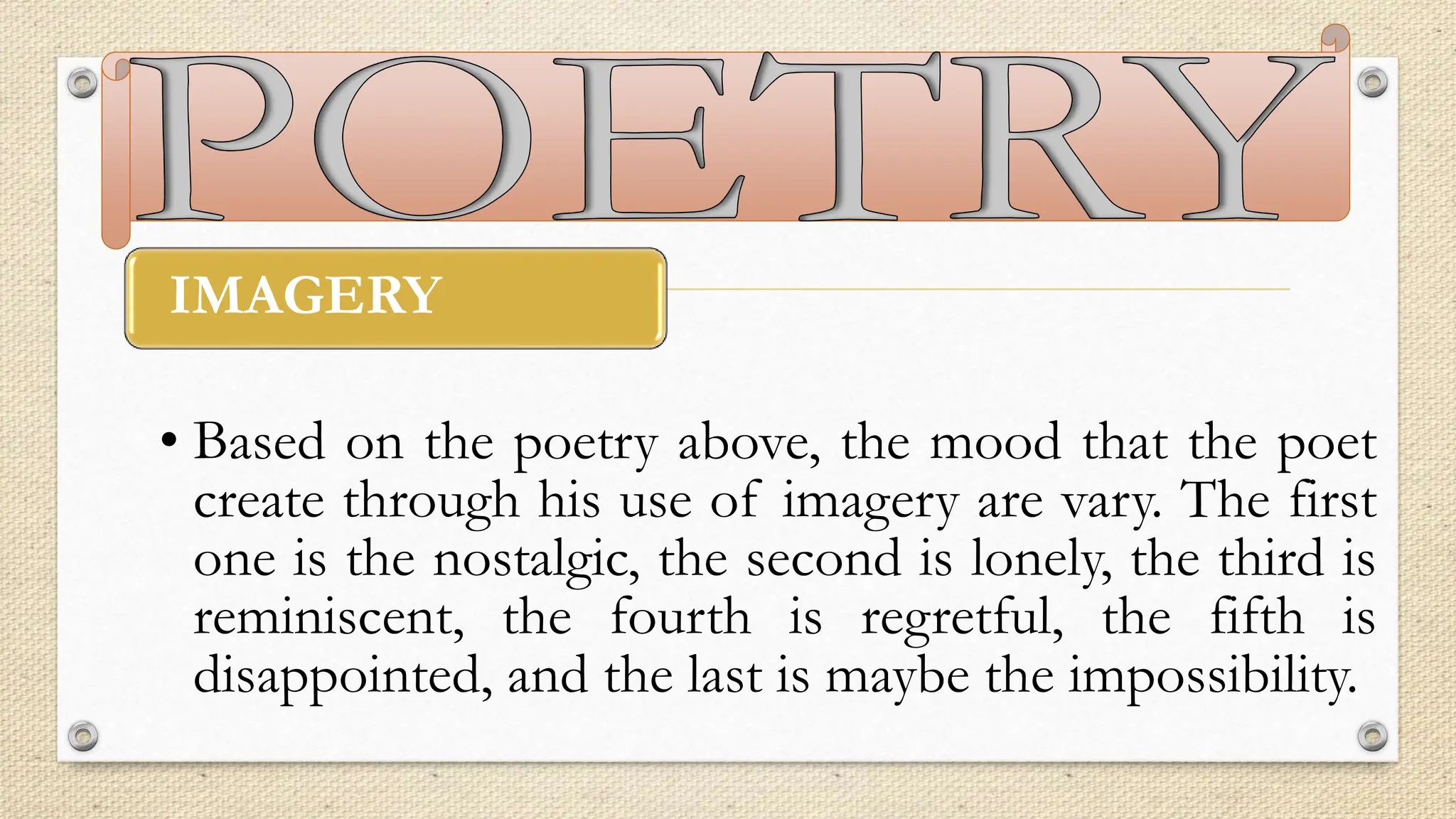 How to identify puisi for example identify of poetry | PPTX