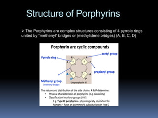 Porpyhrin presentation | PDF