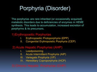 Porpyhrin presentation | PDF