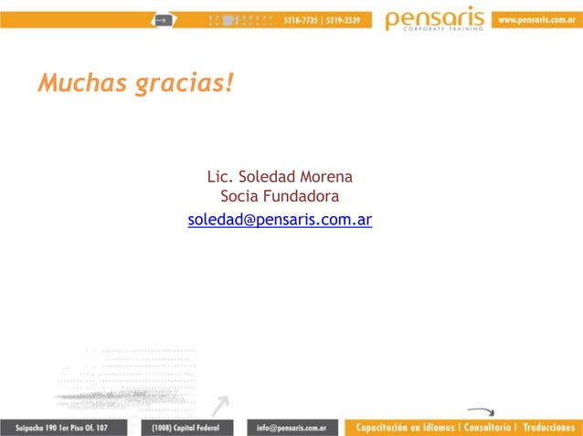 Por Que Estudiar Idiomas By Pensaris Corporate Training | PPT