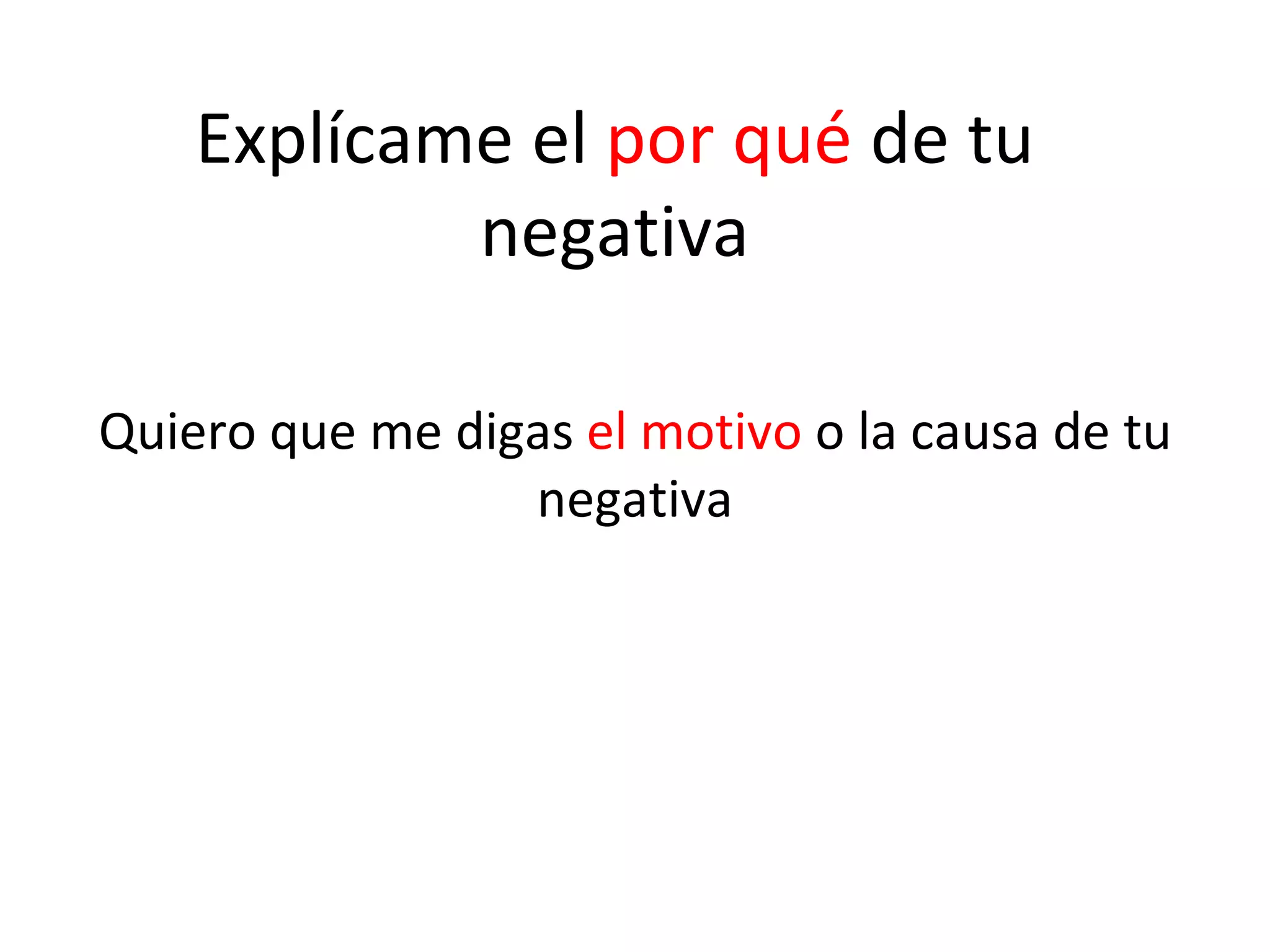 Por qué, porque, porqué por que | PPT