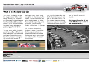Porsche Carrera Cup Gb | PDF