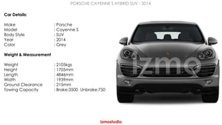 Weight Of A Porsche Cayenne