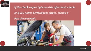 Porsche Check Engine Light What It Means and How to Diagnose the Issue ...