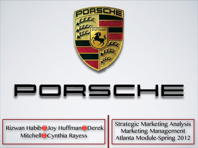 Porsche Strategic Marketing Analysis | PDF | Automotive Industry ...