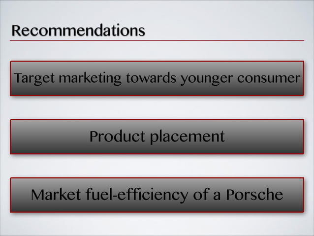 Porsche Strategic Marketing Analysis | PDF | Automotive Industry ...